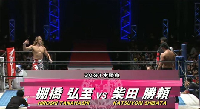 5-Star Match Reviews: Hiroshi Tanahashi vs. Katsuyori Shibata - NJPW Destruction in Kobe 2014 ...