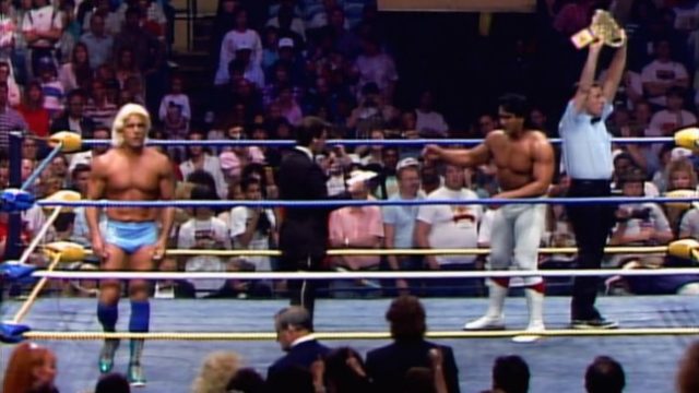 5 Star Match Reviews Ric Flair Vs Ricky Steamboat Iii Nwa