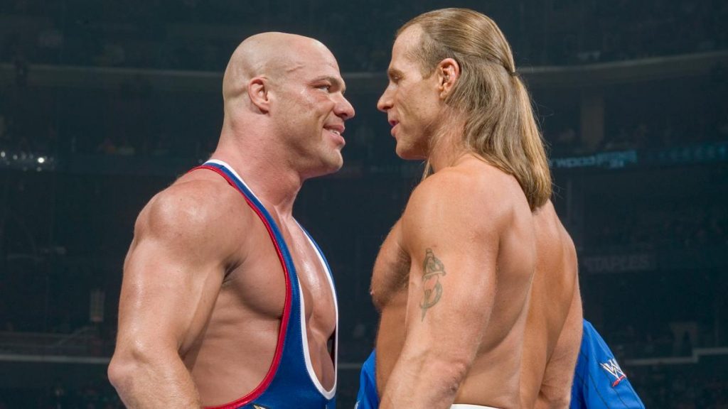 Kurt Angle Calls Shawn Michaels "The Best Overall Entertainer In ...