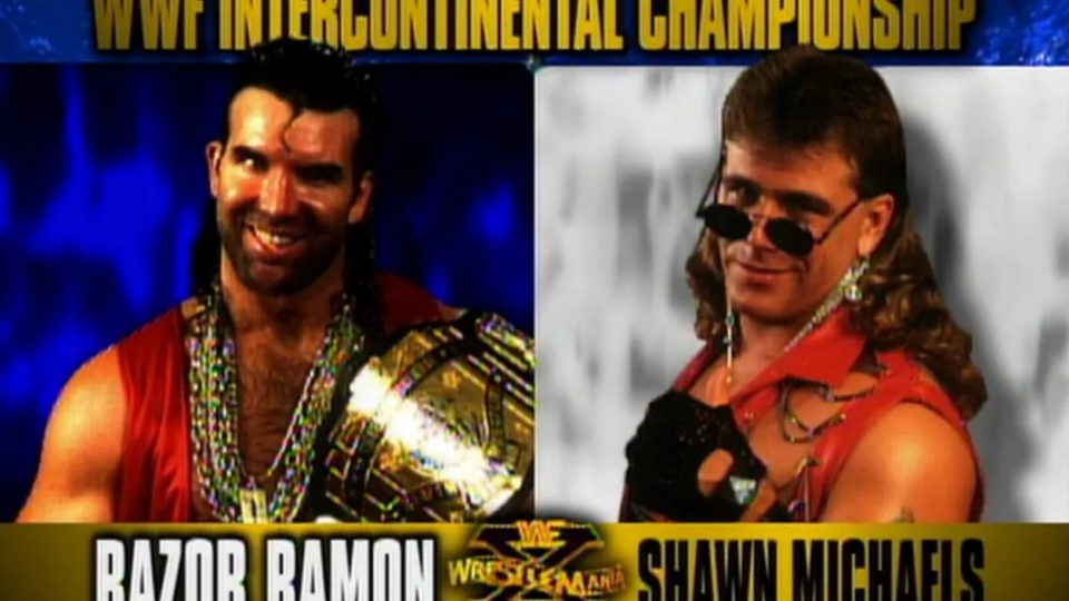 TJR WrestleMania's Greatest Matches: Razor Ramon vs. Shawn Michaels ...