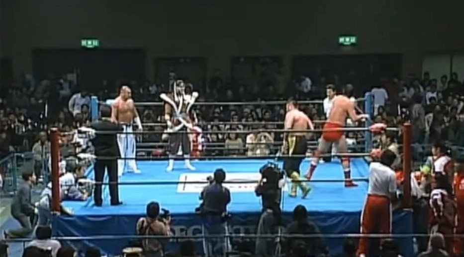 (Almost) 5-Star Match Reviews: Kawada and Taue vs. Hayabusa and Shinzaki - AJPW, November 28th ...