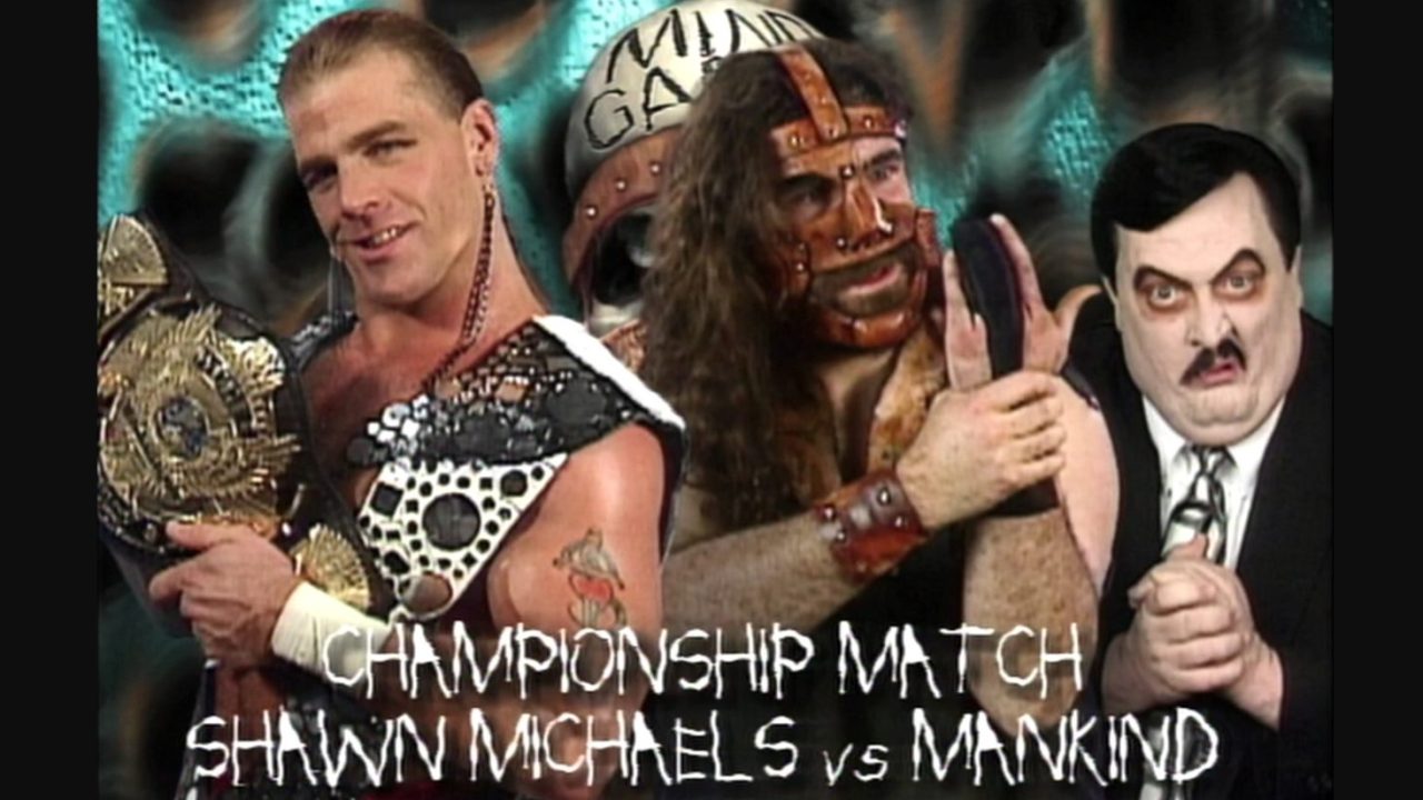 (Almost) 5-Star Match Reviews: Shawn Michaels vs. Mankind - WWE In Your ...