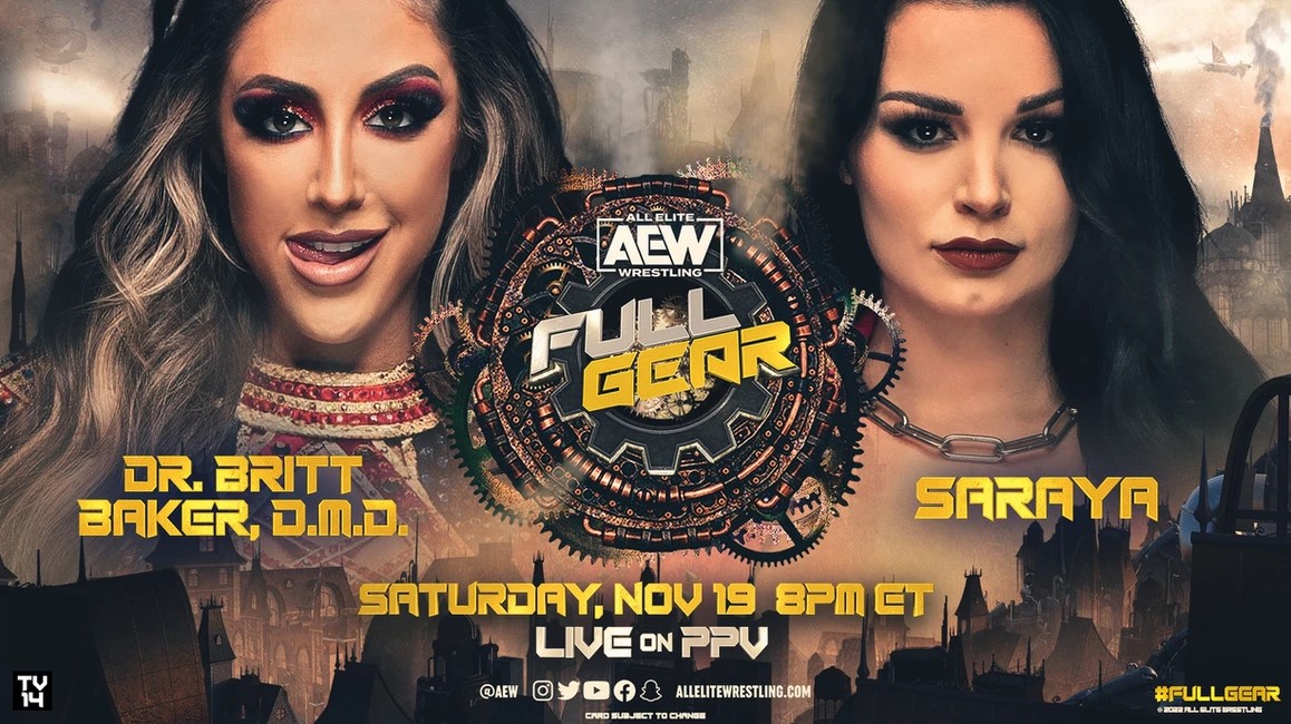 TJRWrestling AEW Full Gear 2022 Preview – TJR Wrestling