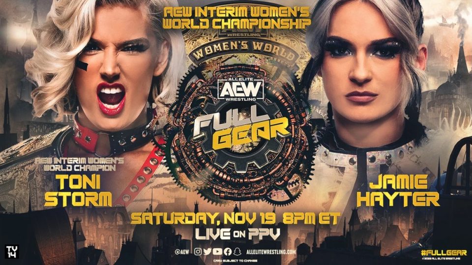 TJRWrestling AEW Full Gear 2022 Preview – TJR Wrestling