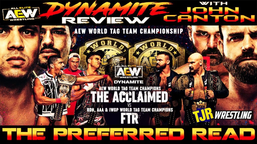 The John Report: AEW Dynamite 12/07/22 Review – TJR Wrestling