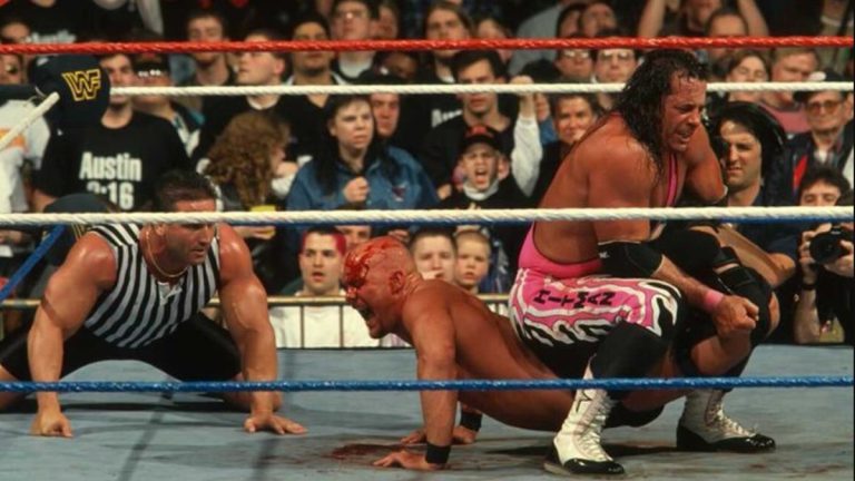 Steve Austin Gave Bret Hart Incredible Gift Honoring WrestleMania 13 ...
