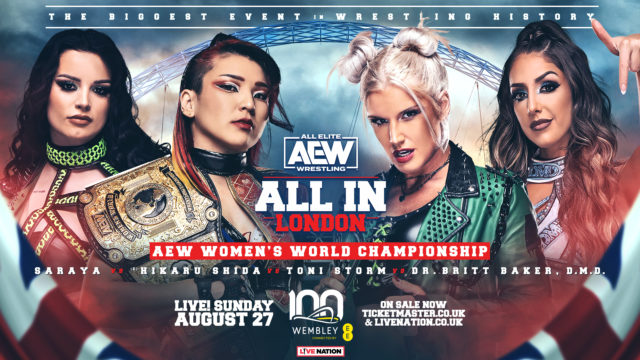 Top AEW Women's Star "Working Through Injury" Prior To All In London ...