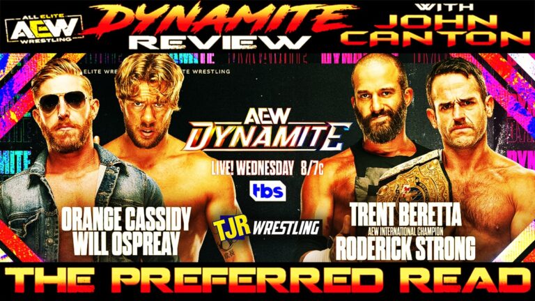 The John Report, Reviews by John Canton – TJR Wrestling